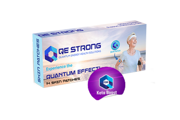 QE Keto Boost Skin Patches 1 Box (Kingdom Lite) FREE | QE Strong